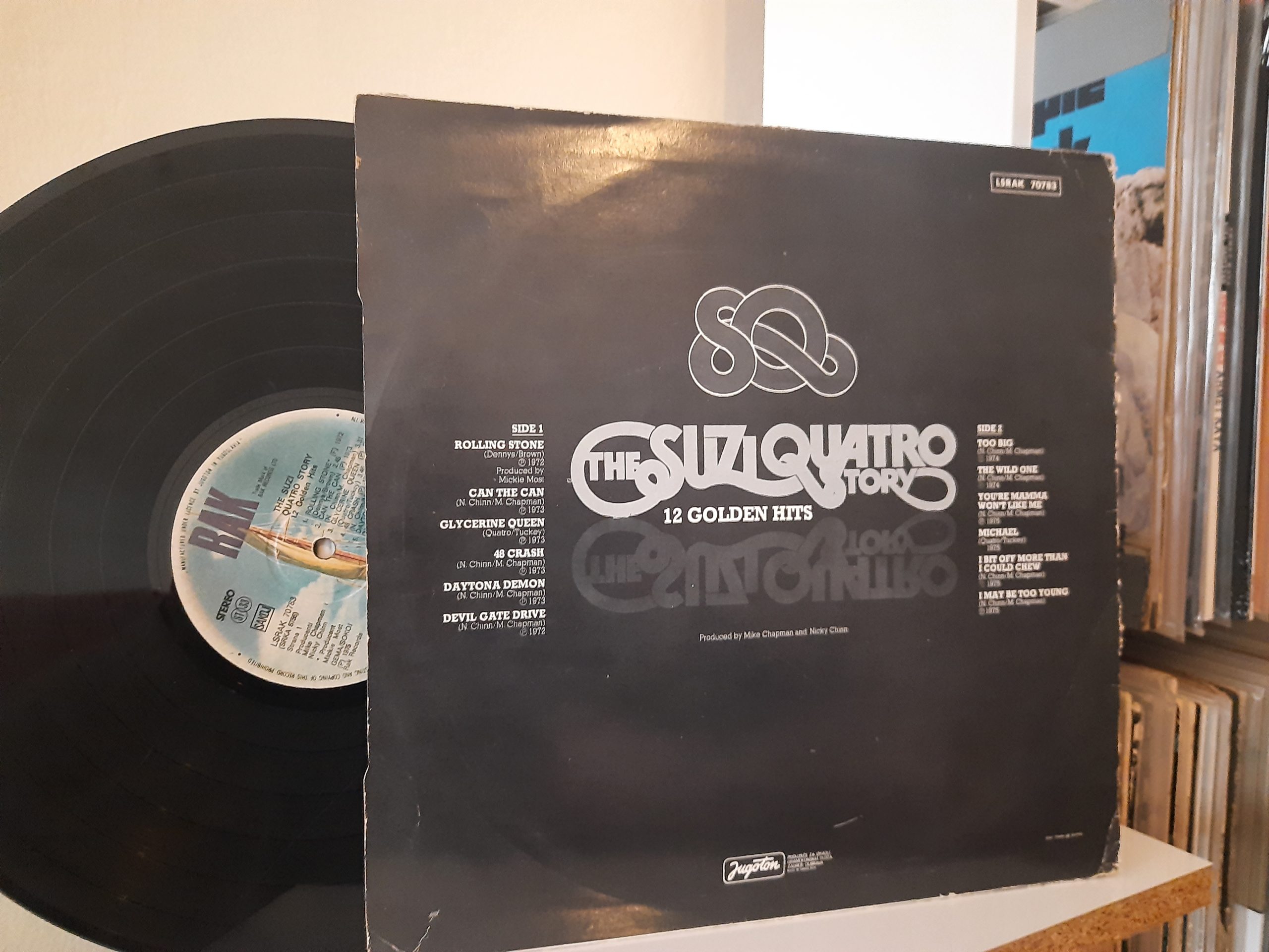 Suzi Quatro – The Suzi Quatro Story - 12 Golden Hits - Yerdeniz Plak