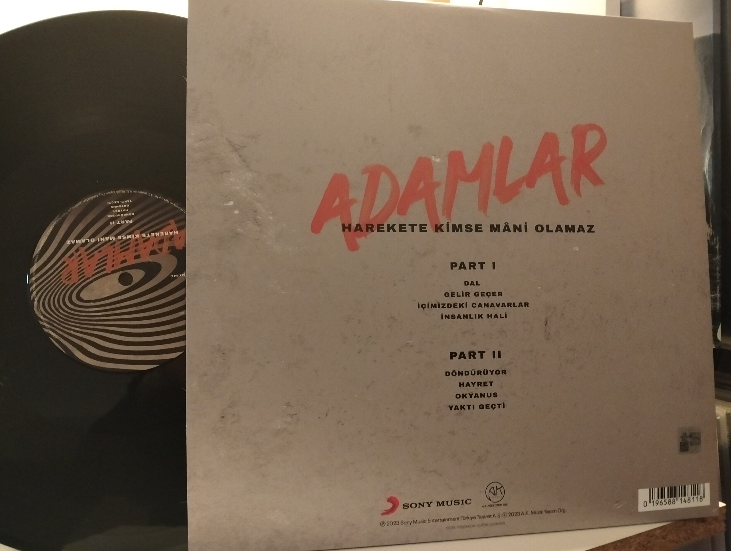 Adamlar – Harekete Kimse Mâni Olamaz - Yerdeniz Plak